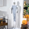 Outsunny 60" Life Size Outdoor Halloween Decorations Hanging Grim ...