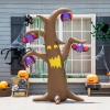 Outsunny 8ft Inflatable Halloween Ghost Tree with Upside-down Bats ...