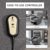 HOMCOM Electric Power Lift Recliner Chair for Elderly with Remote ...