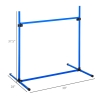 PawHut 4 Piece Adjustable Dog Jump Bar Agility Training Equipment With ...
