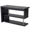 HOMCOM Corner Desk Set Bookshelf Storage Organizer Hollow Furniture ...