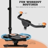 Foldable Ab Twister Machine, Height Adjustable Twist Board with LCD ...