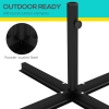 Outsunny Universal Cross Umbrella Base, Cross Brace Stand for Market ...