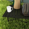Outsunny Folding Camping Table with Roll up Top and Carry Bag, Portable ...