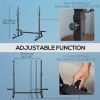 Soozier Multi-Function Barbell Squat Rack Stand, Heavy-Duty Strength ...