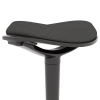 HOMCOM Standing Desk Stool, Ergonomic Wobble Chair, Adjustable Leaning ...