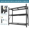 Garage Shelving Heavy Duty 72"H x 77"L, Black| Aosom.com