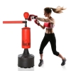 Soozier Freestanding Boxing Punch Bag Stand with Rotating Flexible Arm ...