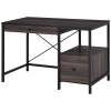 HOMCOM Home Office Writing Desk with File Storage Drawer for Letter ...