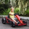Aosom 24V Electric Go Kart for Kids, Drift Ride-On Racing Go Kart with ...