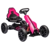 Aosom 12V Electric Go Kart for Kids w/ Adjustable Speed, Pink | Aosom.com