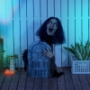 Outsunny 30 Inch Life Size Outdoor Halloween Decorations Female Ghost ...
