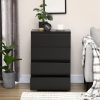 HOMCOM Chest of Drawer, 4 Drawers Storage Cabinet Freestanding Tower ...
