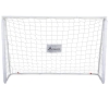 Soozier 6ft x 4ft Soccer Goal Net with Metal Frame, PE Mesh, Ground ...