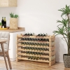 HOMCOM Stackable Wine Rack, Modular Storage Shelves, 72-Bottle Holder ...