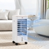 HOMCOM Room Air Cooler with Ice Packs, Ice Cooling Fan Water ...