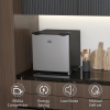 HOMCOM Mini Freezer Countertop, 1.1 Cu.Ft Compact Upright Freezer with ...