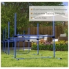 PawHut Set of 6 Dog Agility Training Equipment Adjustable Jump Bar Pet ...
