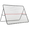 Soozier Soccer Rebounder Net, Adjustable and Foldable Multi-Sport ...