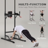 Soozier Adjustable Power Tower with Pull up and Dip Bar for Home Gym ...